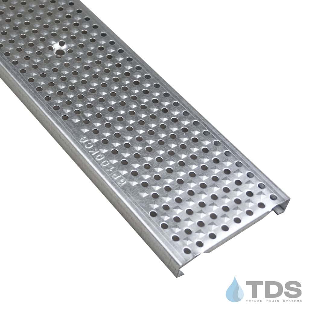 ULMA 410 Perforated w/Tread Galvanized Steel Class A Grate – Trench ...