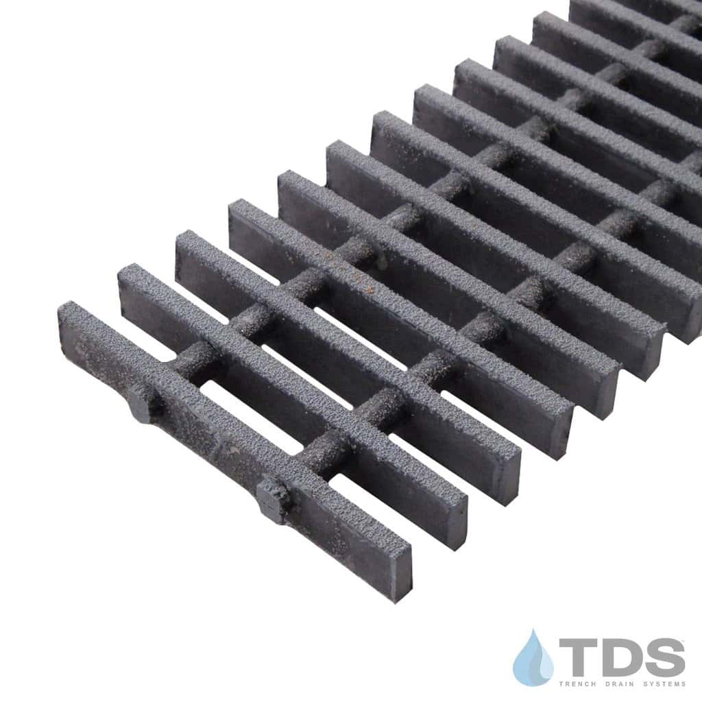 POLYCAST DG0644H Class B Spacing 5/8" Fiberglass BAR 5.25" x 24" Grate ...