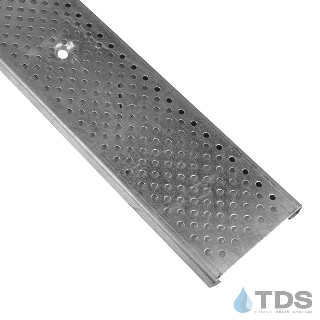 POLYCAST DG0646H Class A ADA Compliant Perforated Galvanized Steel 5.2 ...