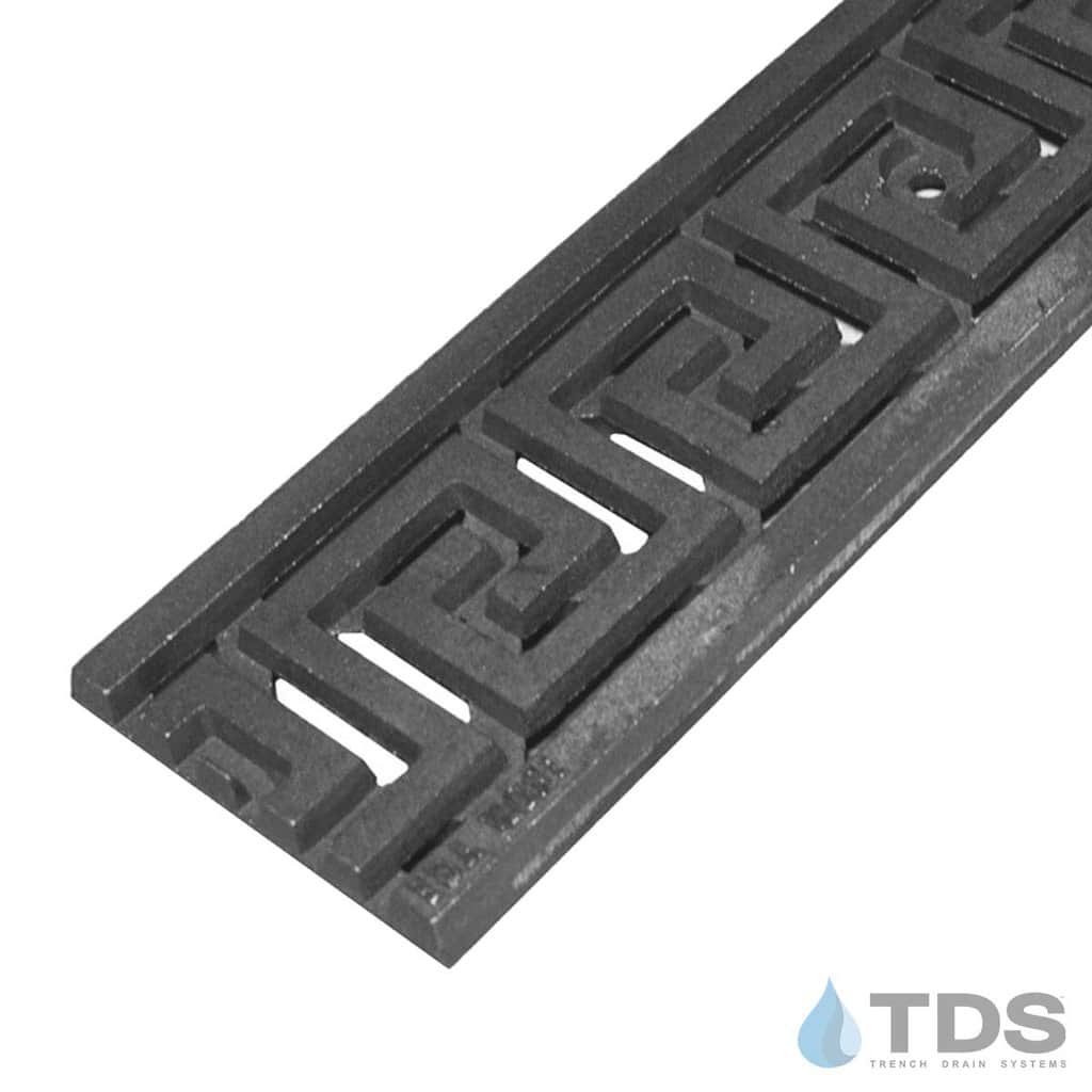 Iron Age IA-GRK-0520 Class B Greek Key Cast Iron 122mm x 500mm Grate ...