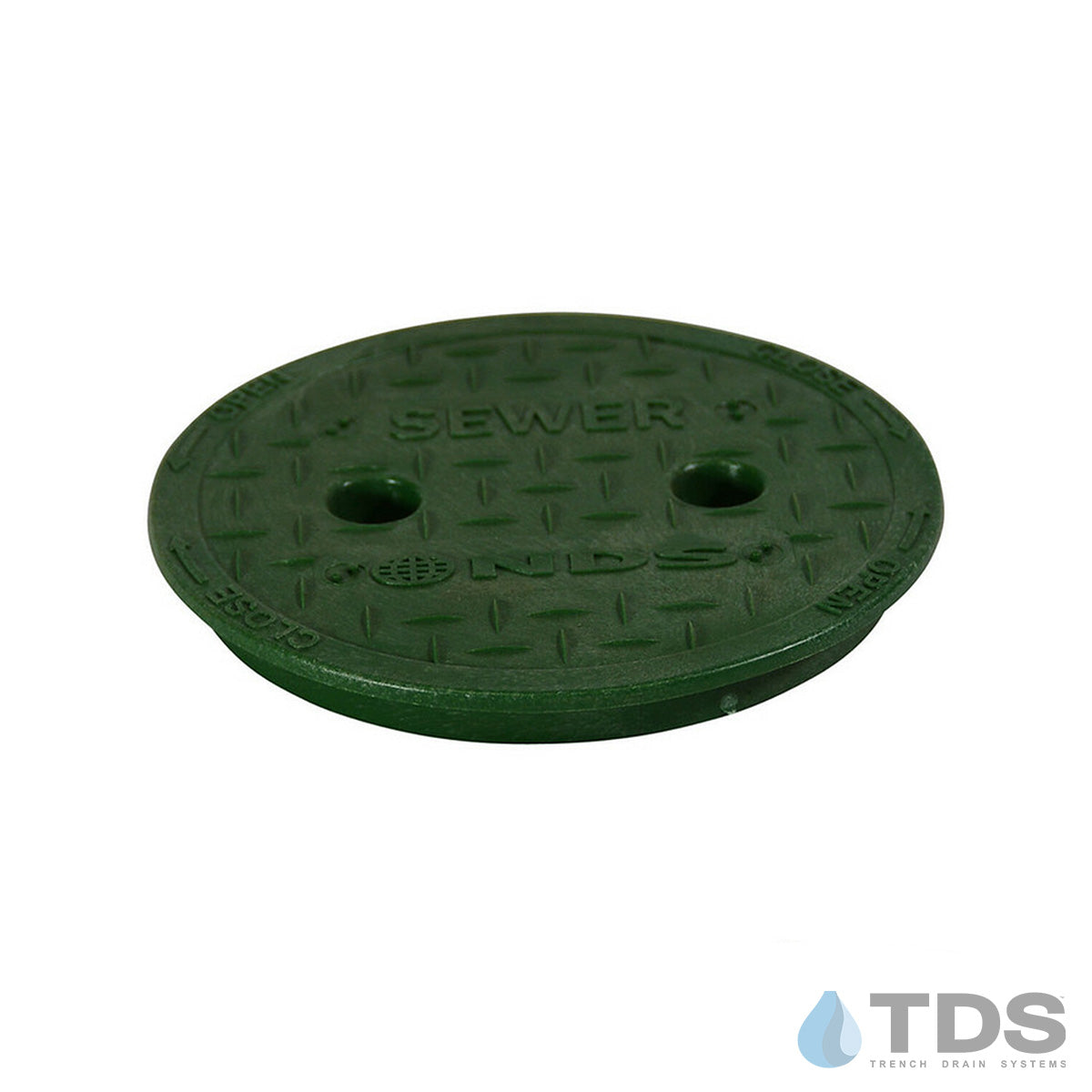 NDS® 107CS 6" Sewer Cap – Trench Drain Grates