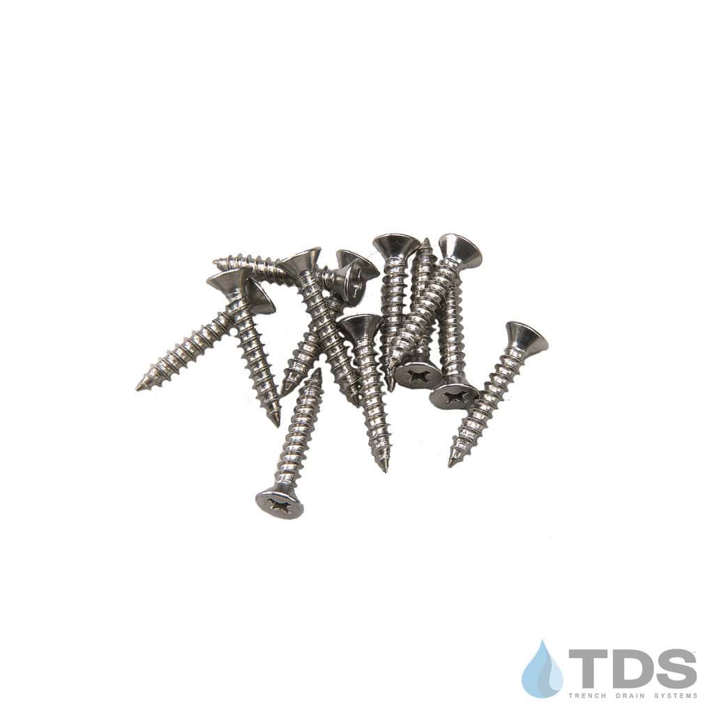 NDS 229 Stainless Screws for Spee-D® Channel Slotted Grates (48 PCS ...