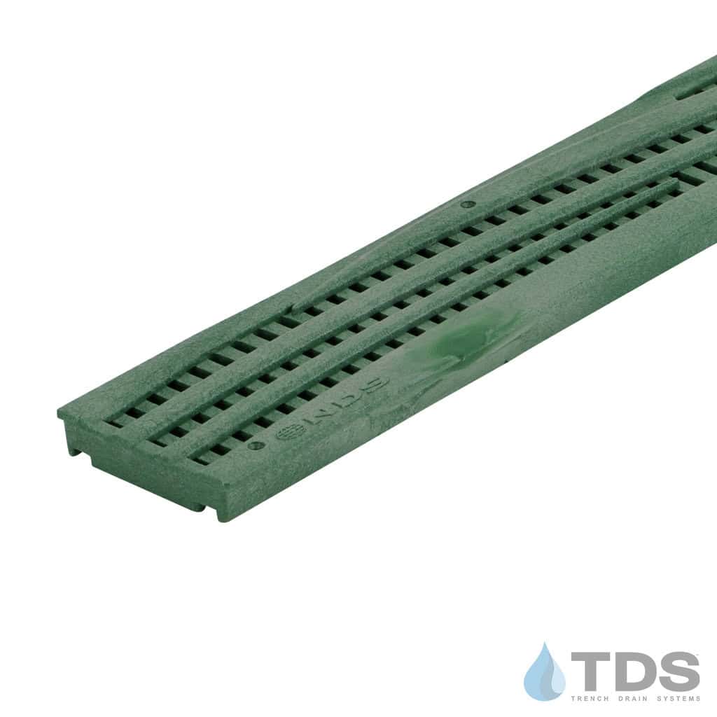 NDS 253GR Class B ADA Compliant Wave HDPE 4" x 24" Grate - GREEN ...