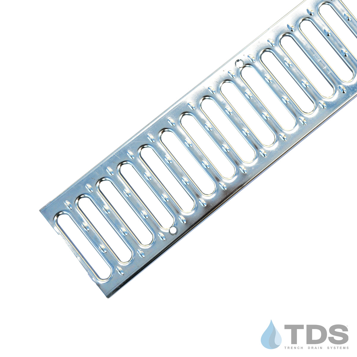 NDS 254 Galvanized Slotted 4" x 24" Class A Grate – Trench Drain Grates