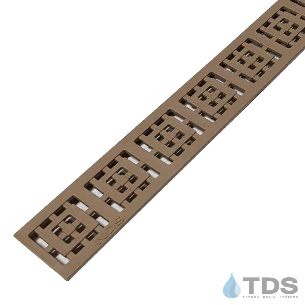 NDS 9252 Class A Plastic Square Deco 2" x 36" Grate - SAND – Trench ...