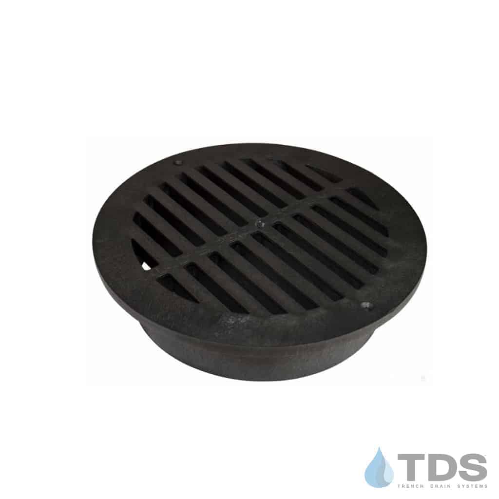 NDS-1511 Round Slotted Grate 15" Dia. – Trench Drain Grates