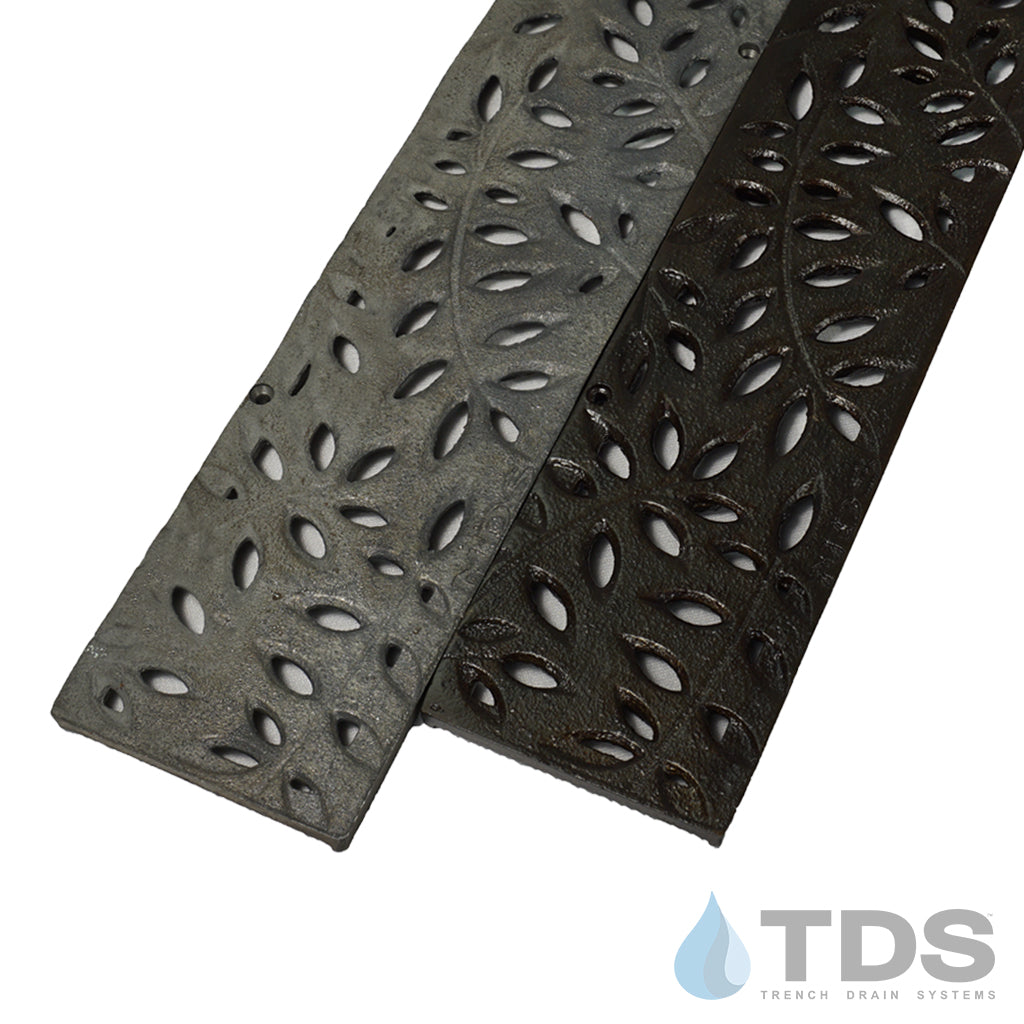 NDS Mini Channel 554CI Botanical Cast Iron Class B ADA Compliant Grate ...