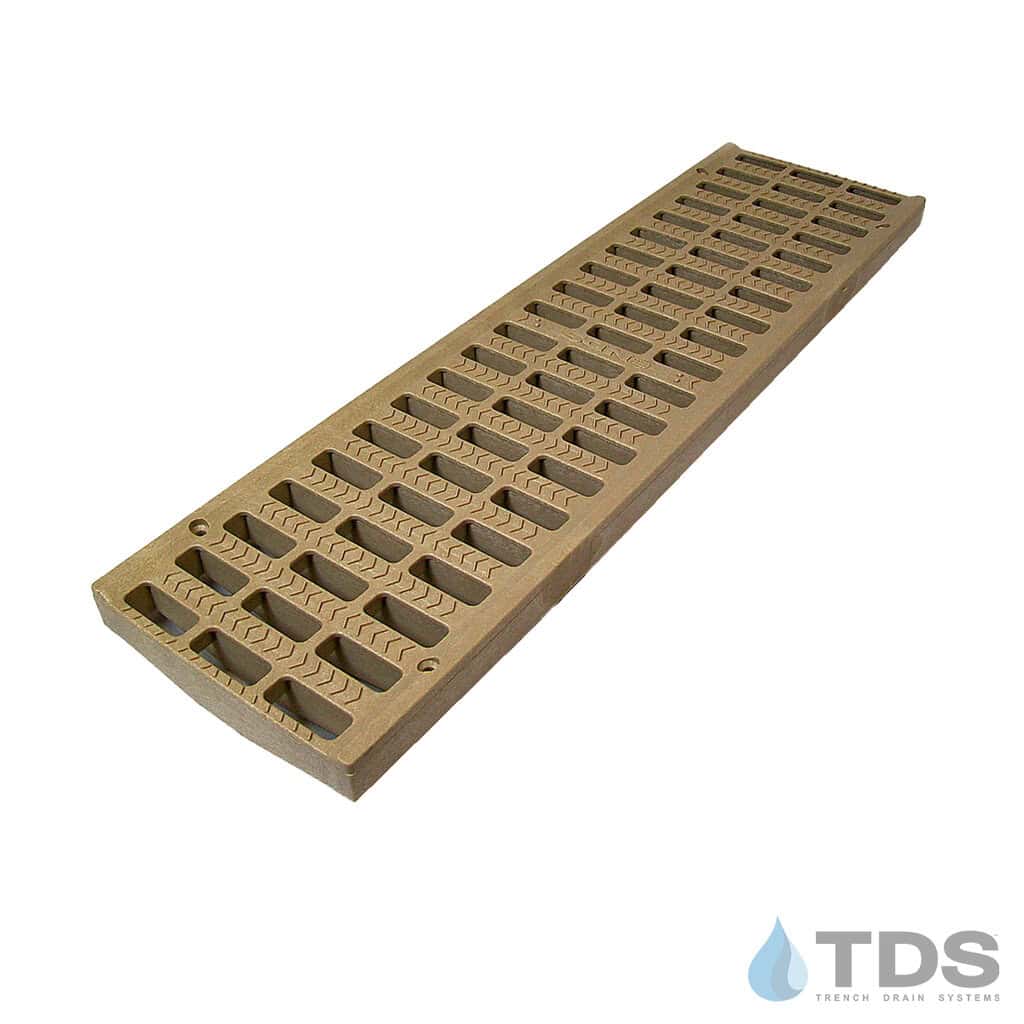 NDS 817 Class B ADA Compliant Light Traffic HDPE 5" x 20" Grate - SAND ...