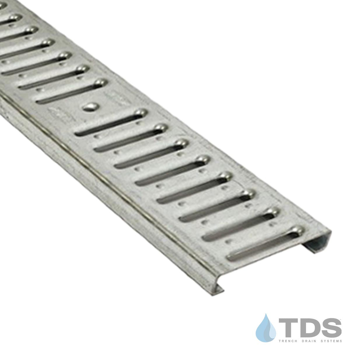 Zurn P4-FG Slotted Galvanized Steel Grate 4" x 40" Grate - Class A ...