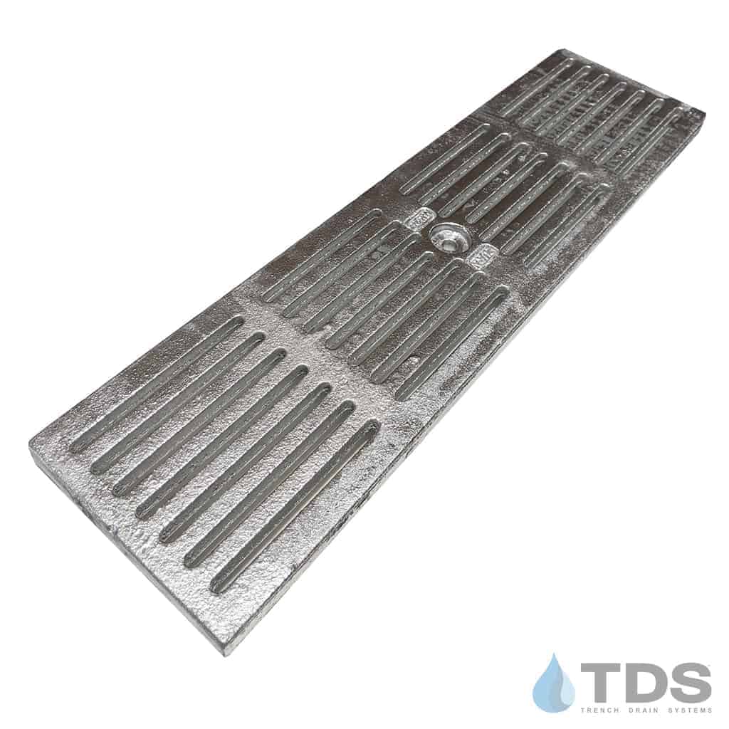 Zurn P6-GHPD 5-3/8" Galvanized Ductile Iron Slotted Grate – Trench ...