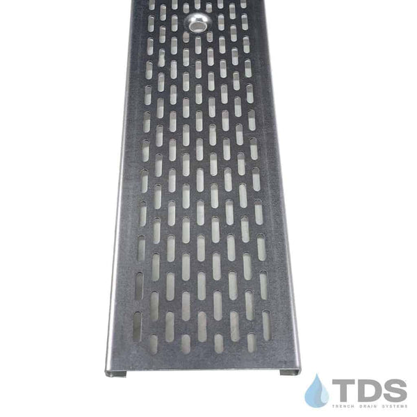 Bronze Age DG0621 TRANSVERSE SLOTTED Galvanized Steel 5.25" Wide Grate ...