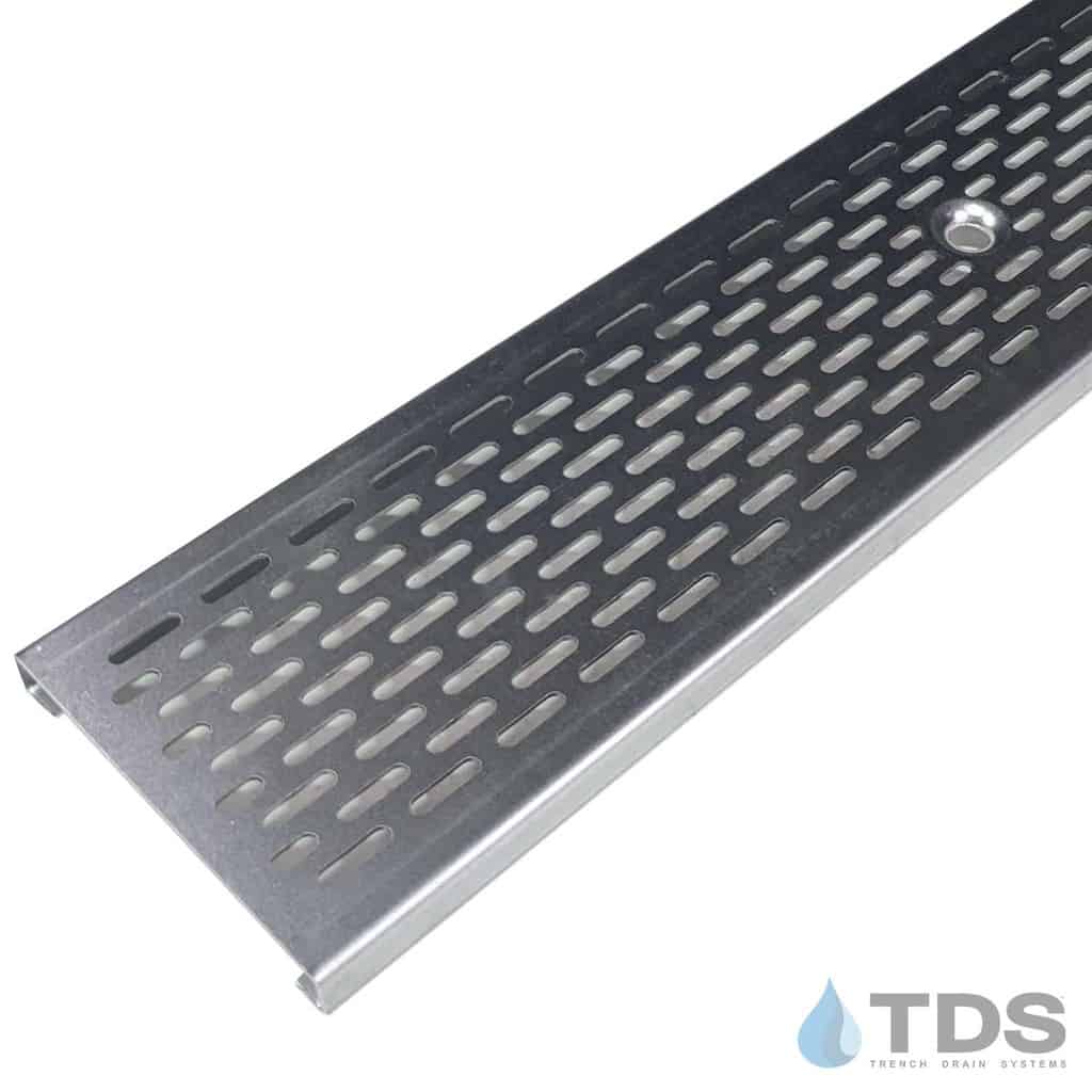 Bronze Age DG0621 TRANSVERSE SLOTTED Galvanized Steel 5.25" Wide Grate ...